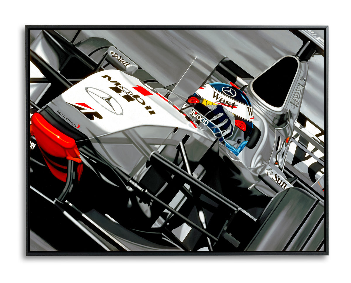 Mika Hakinnen, Silver Star by Colin Carter – Fine Art Scene