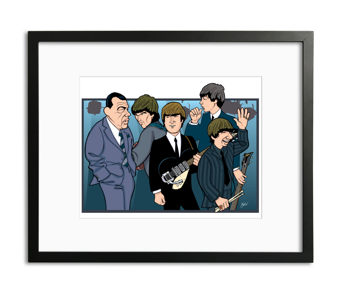 Beatles 40th Anniversary by Anthony Parisi, Limited Edition Print ...