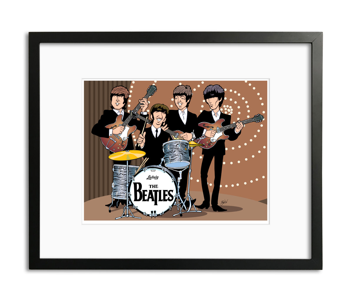 Beatles Top of The Pops Performance by Anthony Parisi, Limited Edition ...