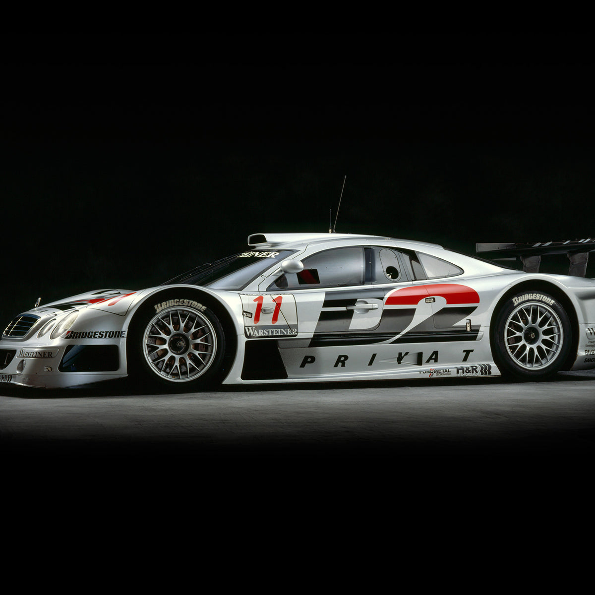 Mercedes CLK GTR, 1998, Side View by Rick Graves – Fine Art Scene