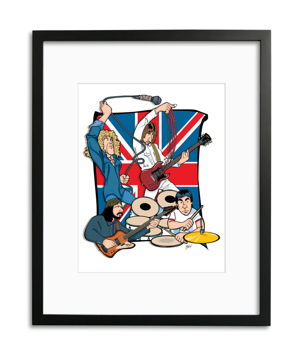 The Who by Anthony Parisi, Limited Edition Print – Fine Art Scene