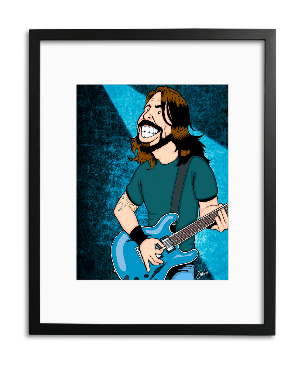 Dave Grohl by Anthony Parisi, Limited Edition Print – Fine Art Scene