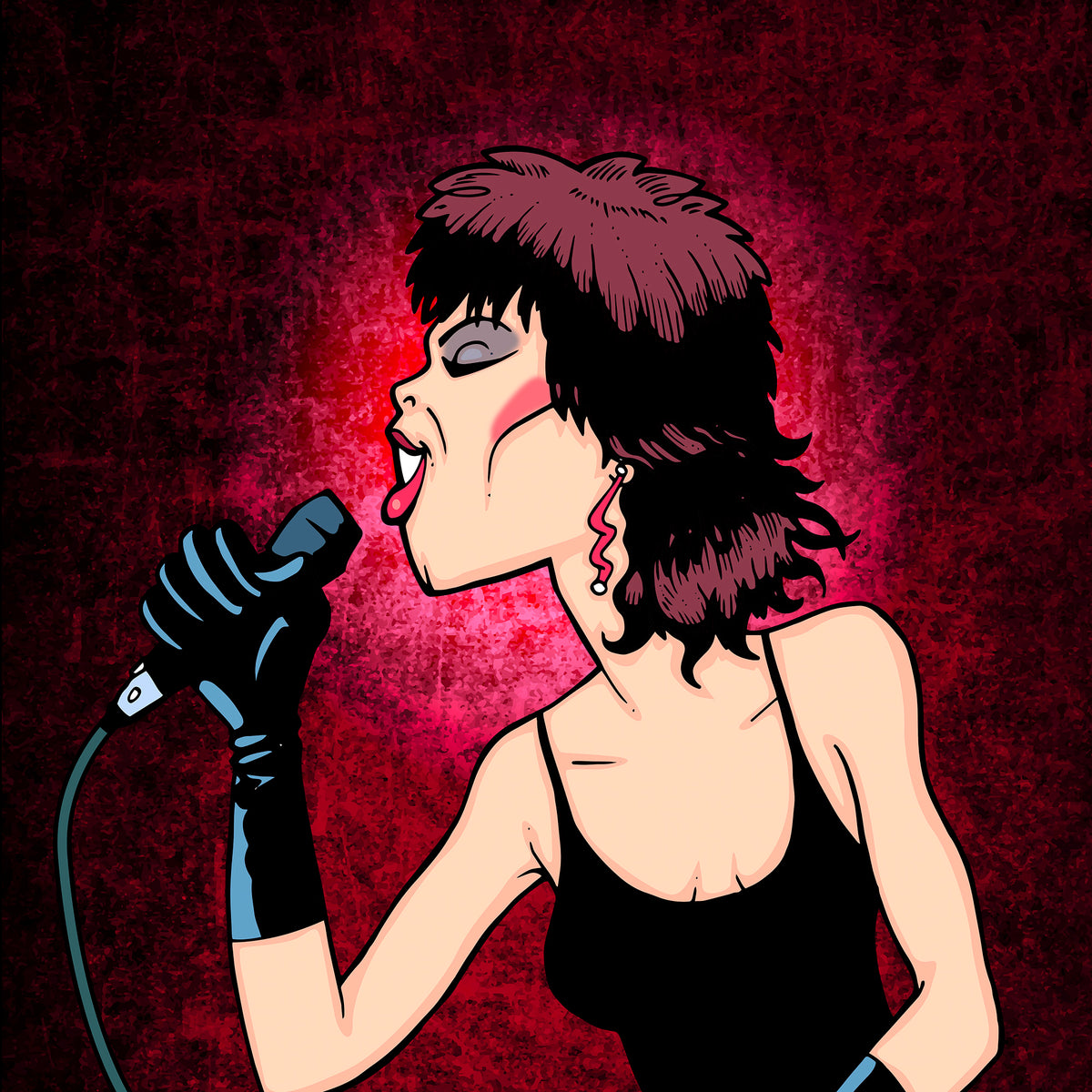 Pat Benatar by Anthony Parisi, Limited Edition Print – Fine Art Scene